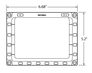 Multi Function Display MFD 640 | Universal Avionics