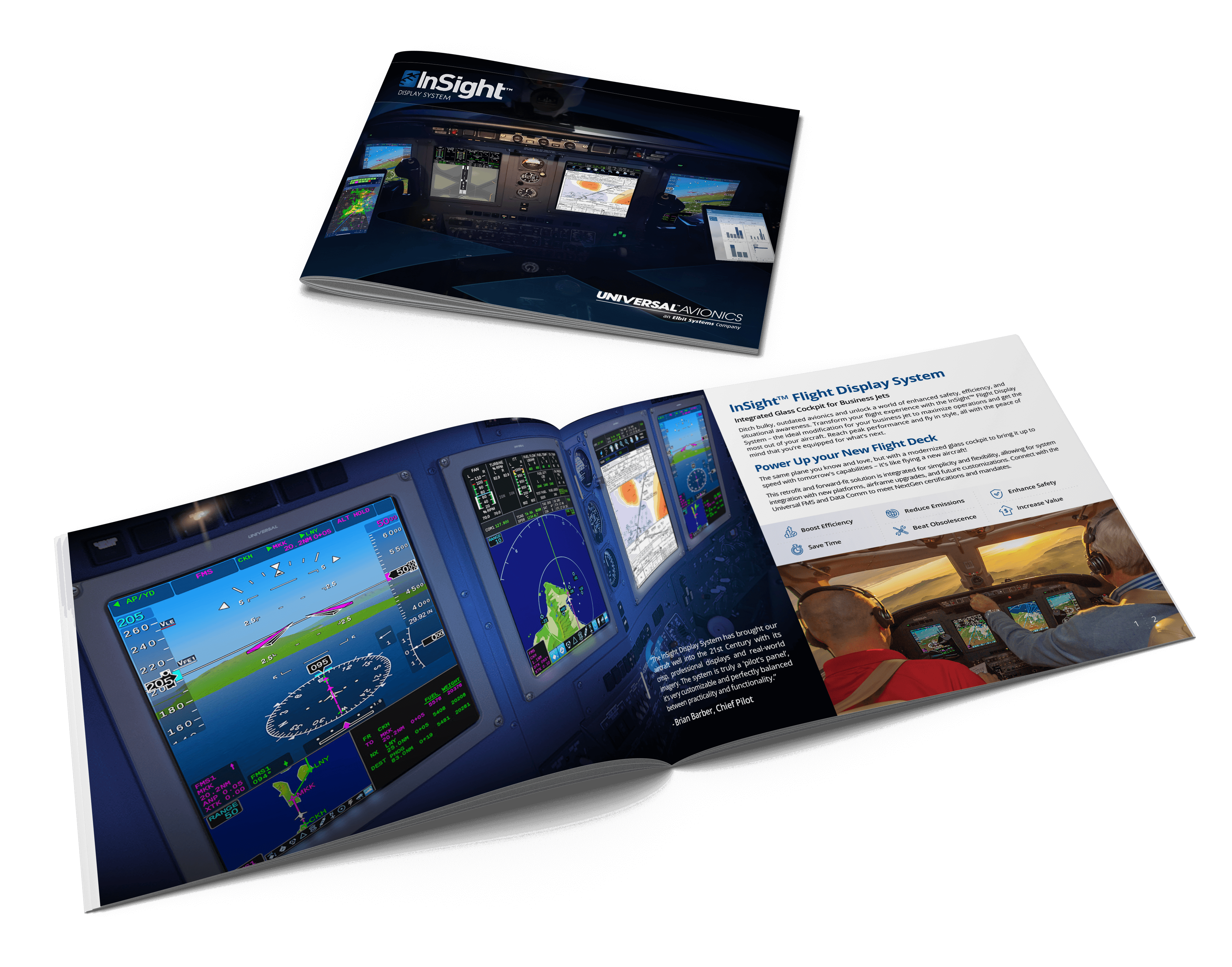 InSight™ Integrated Flight Display System | Universal Avionics